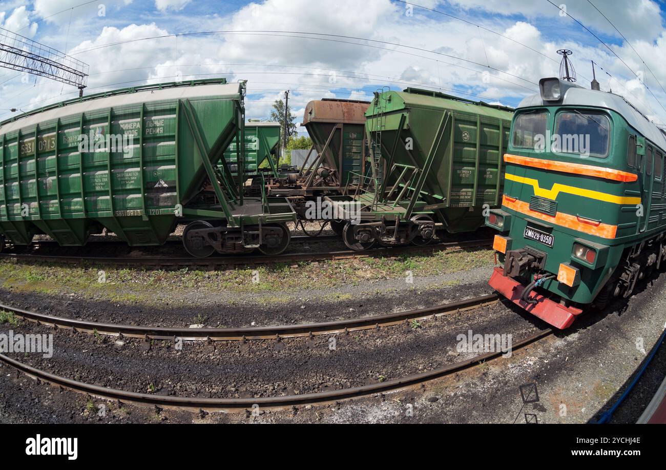 Russia railroad hi-res stock photography and images - Alamy