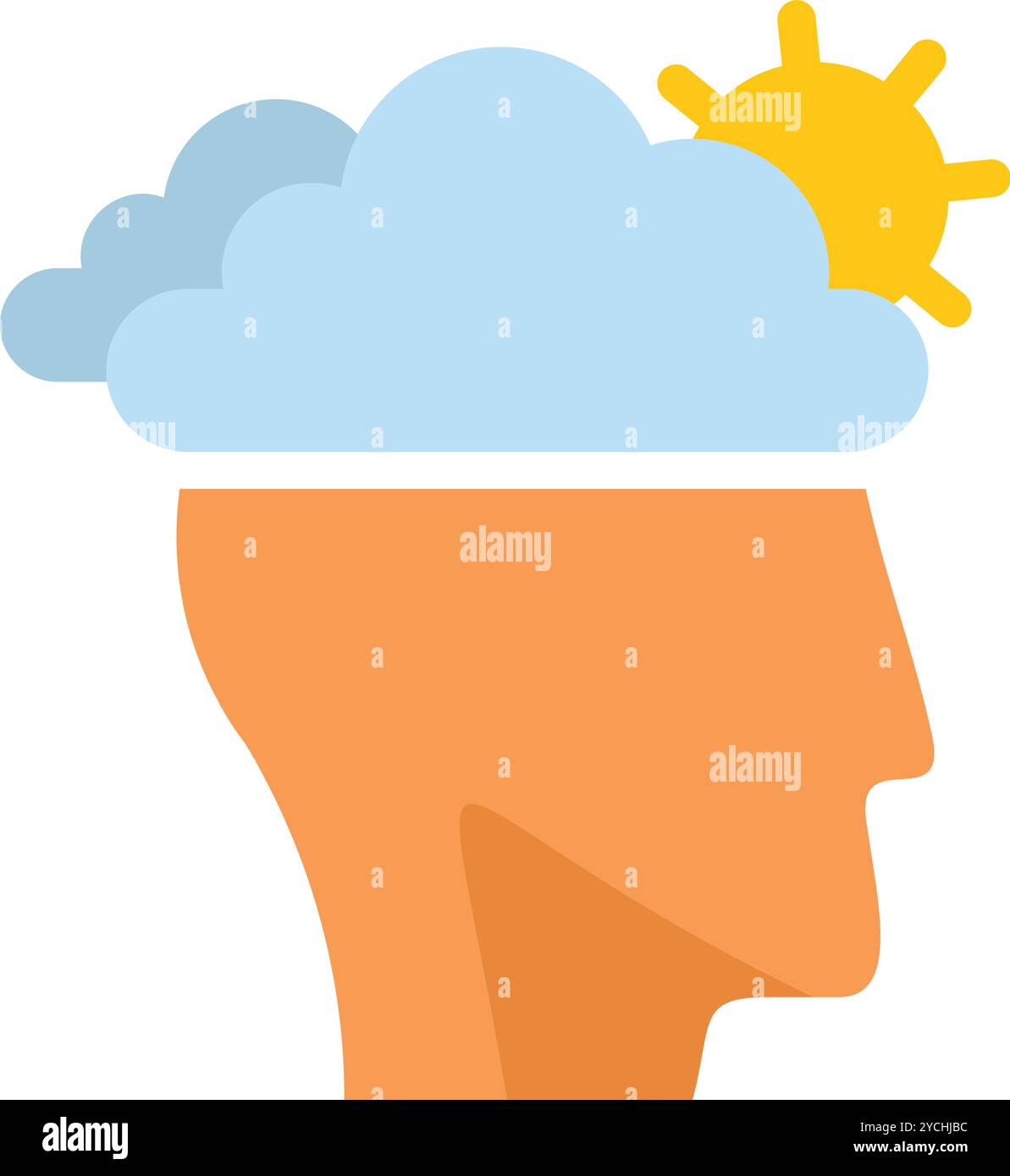 Minimalist flat vector illustration representing the concept of ...