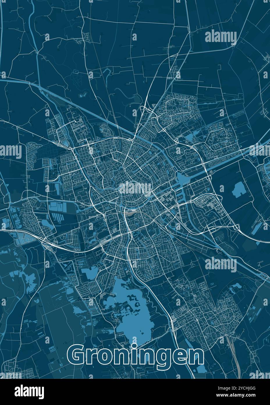 Map of groningen hi-res stock photography and images - Alamy
