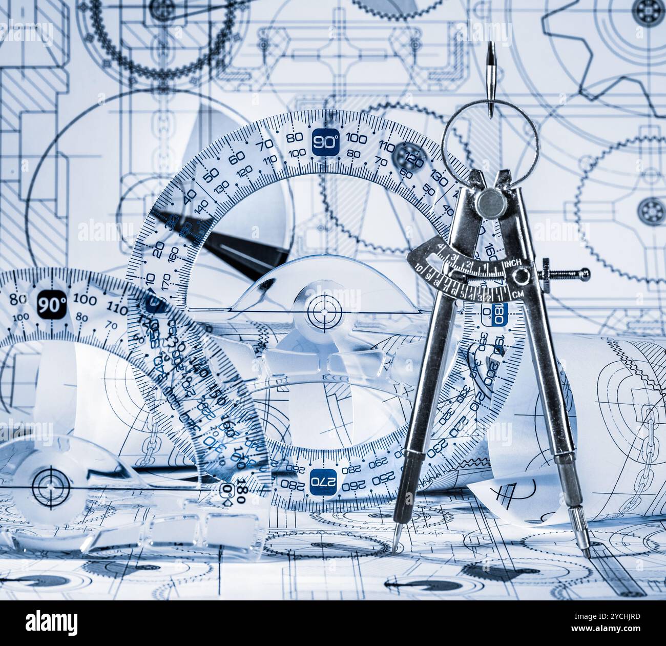 Technical ruler hi-res stock photography and images - Alamy