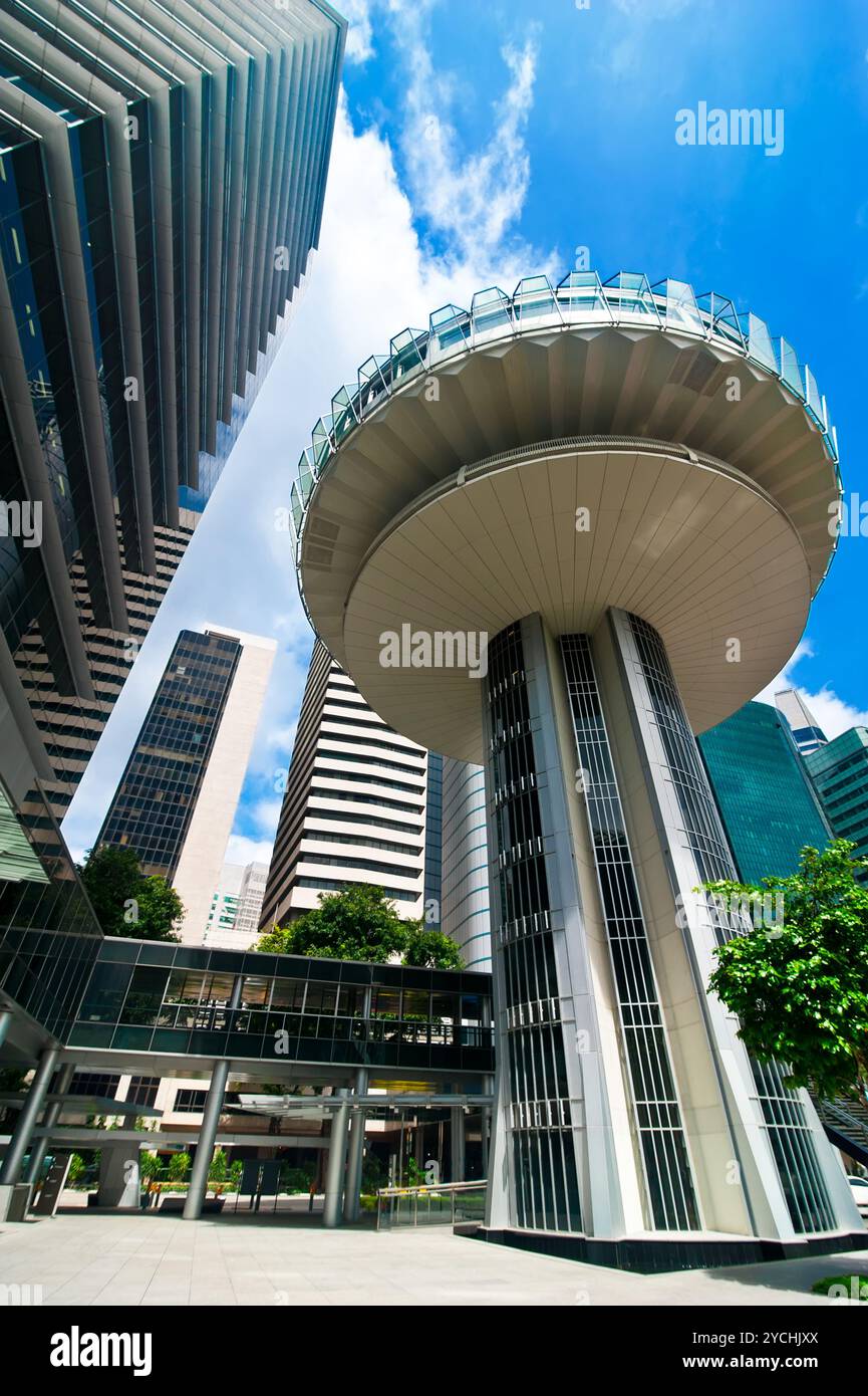 Urban landscape. Skyline of modern skyscrapers Stock Photo - Alamy