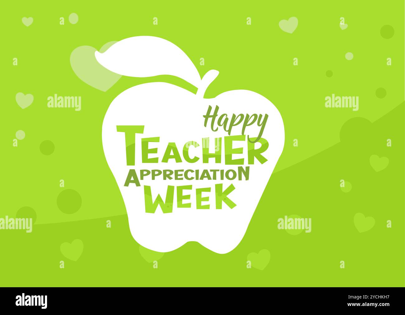 Teacher appreciation week gratitude Stock Vector Images - Alamy