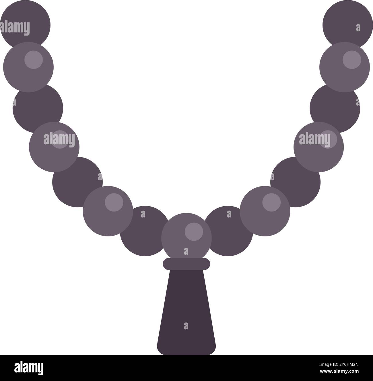 Black muslim prayer beads islamic subha rosary tasbih hanging with dark ...