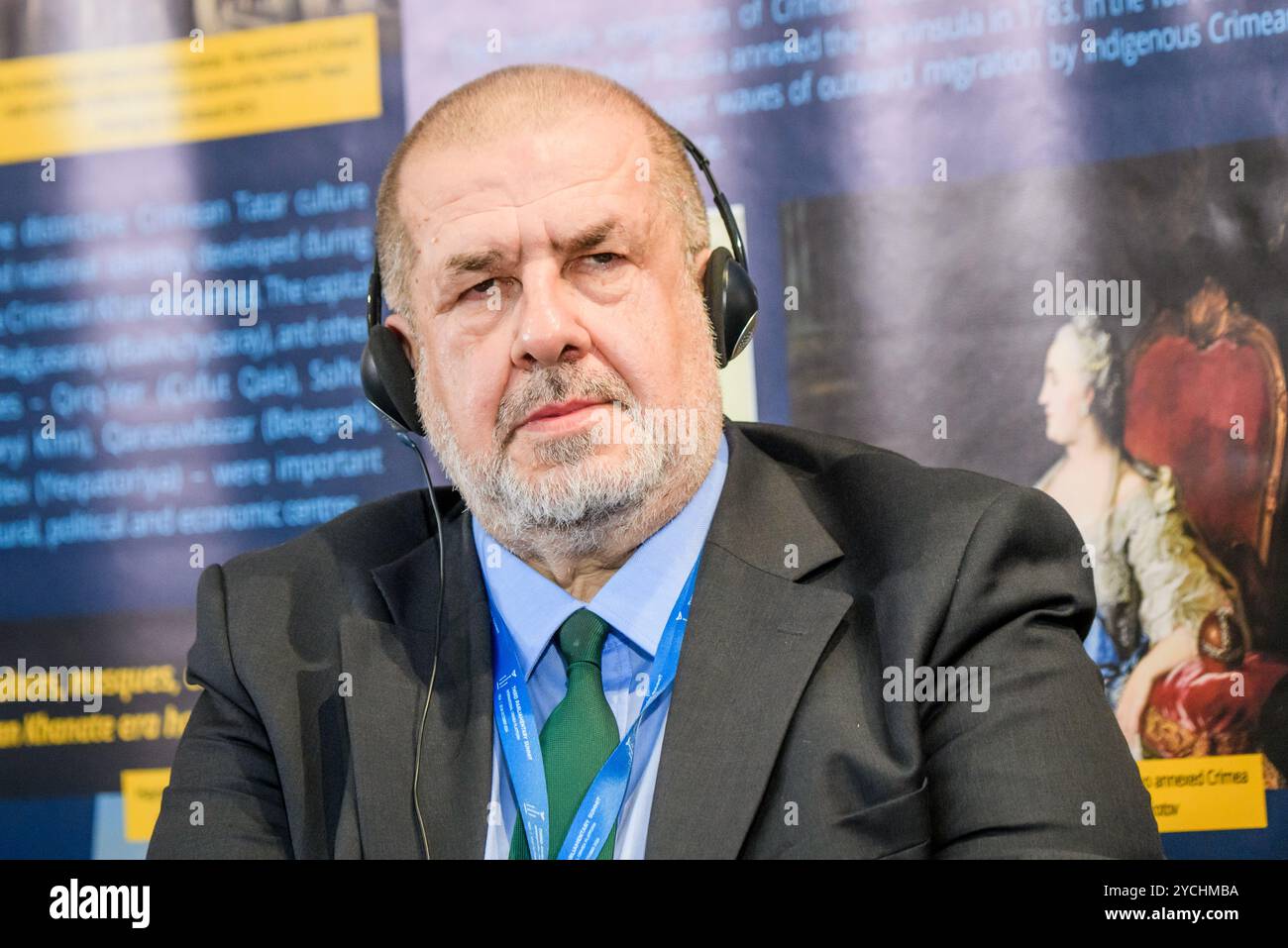 2nd chairman of mejlis of the crimean tatar people hi-res stock ...