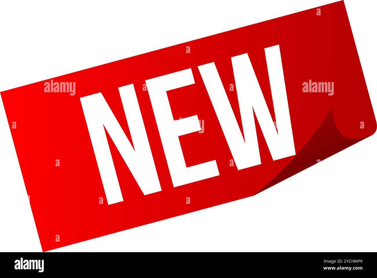 new red sticker - vector label Stock Vector Image & Art - Alamy