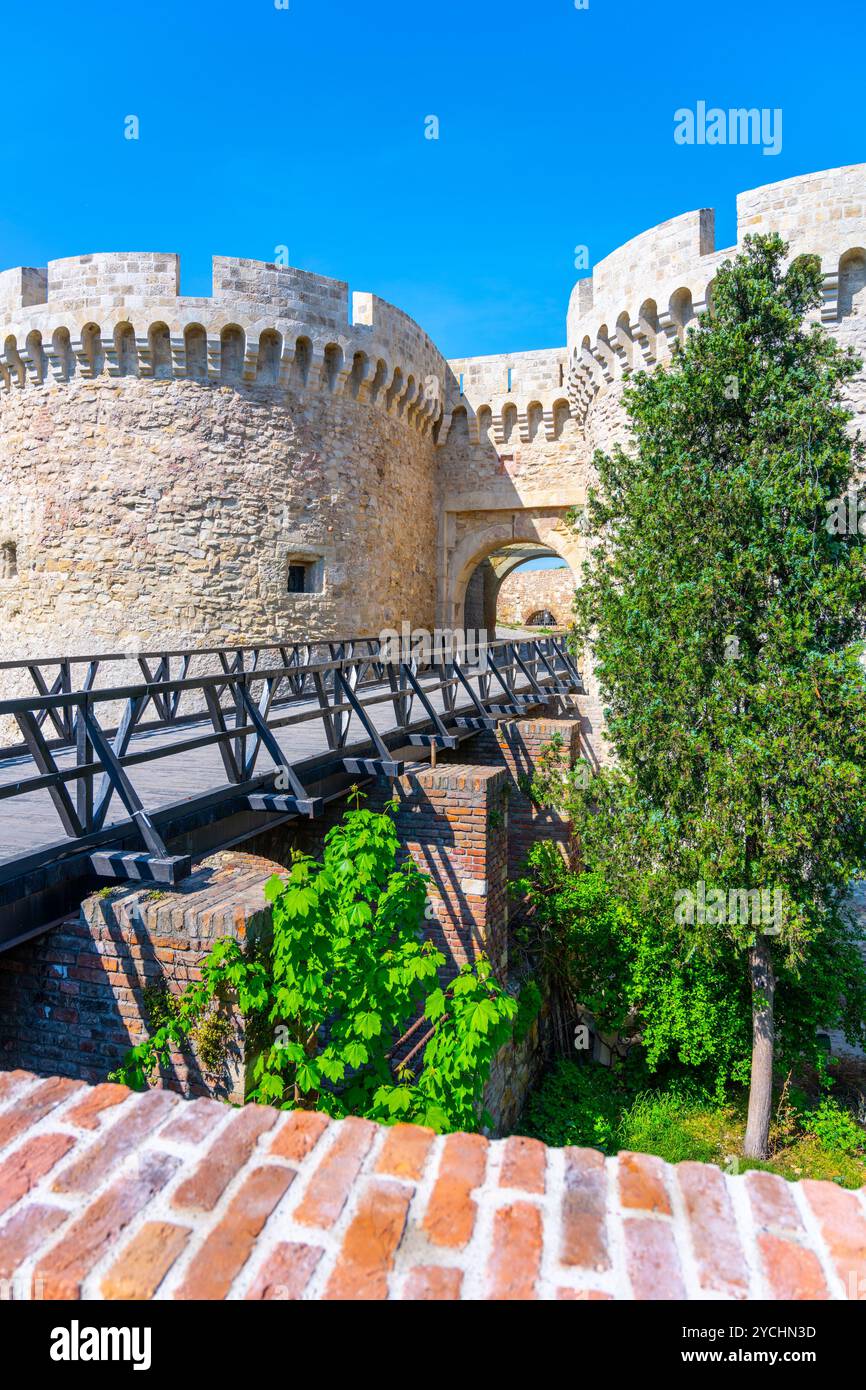 Zindan Gate, a historic part of Belgrade Fortress, showcases its ...