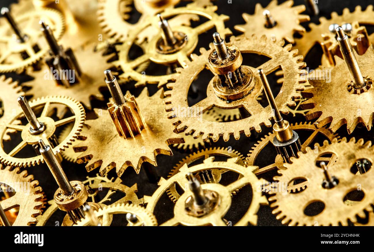 Wheel cogwheel mechanics mechanism hi-res stock photography and images ...