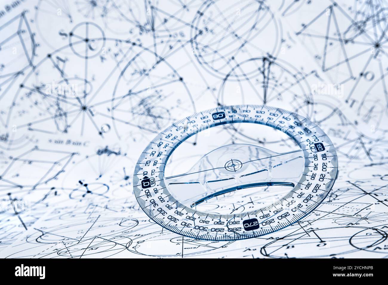 Compass protractor ruler hi-res stock photography and images - Alamy