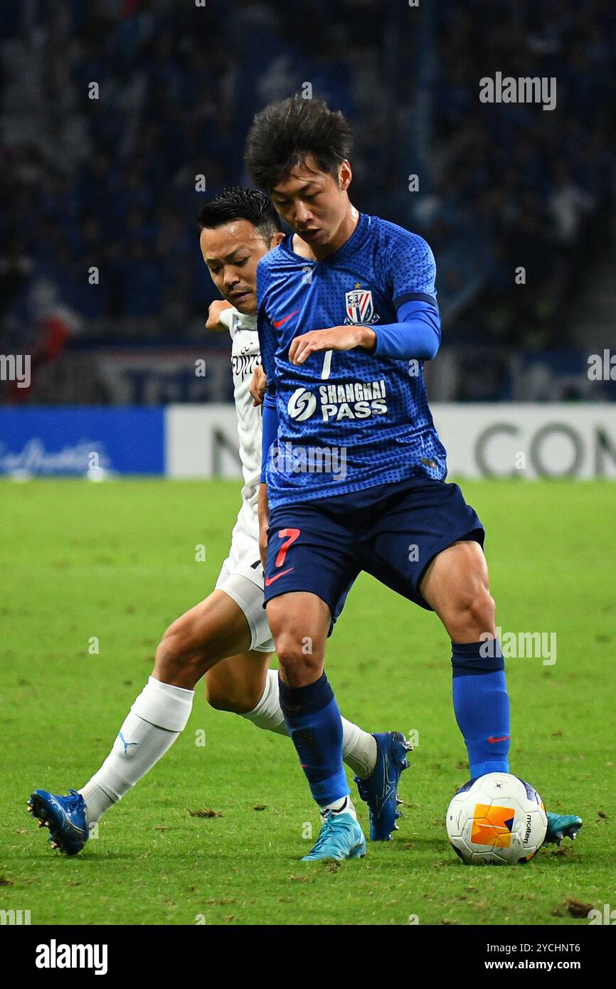 Shanghai, China. 23 October, 2024. AFC Champions League Elite - SHANGHAI SHENHUA FC(CHN) vs ...