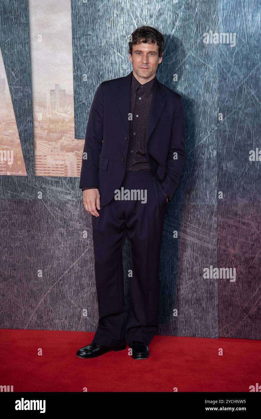 Nick Blood attends the UK Premiere of "The Day Of The Jackal" at Queen ...