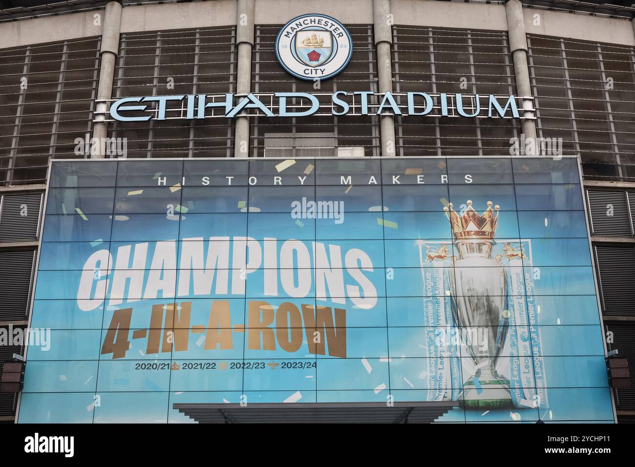 A general view of the etihad hi-res stock photography and images - Alamy
