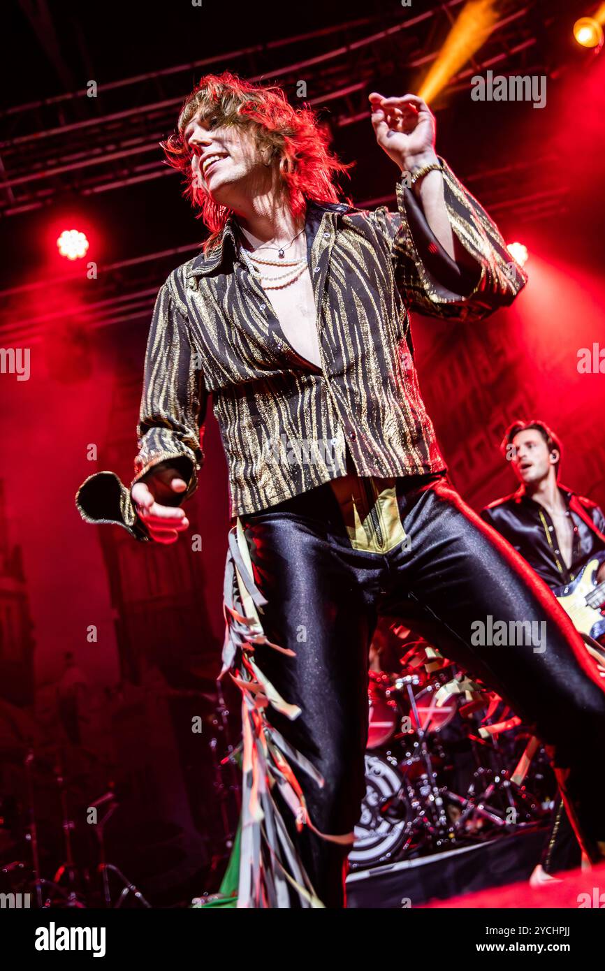 Milan Italy- 21th oct 2024. The British rock band THE STRUTS performs ...