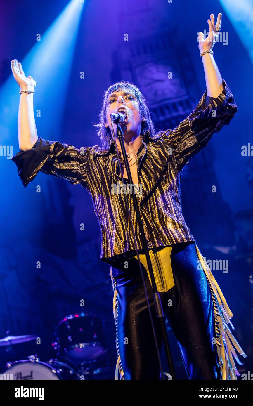 Milan Italy- 21th oct 2024. The British rock band THE STRUTS performs ...