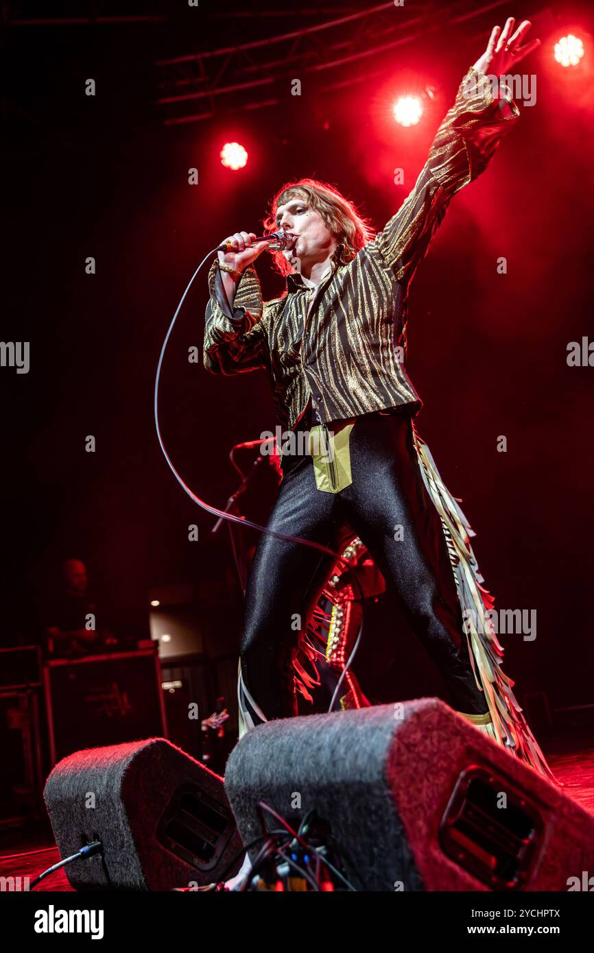 Milan Italy- 21th oct 2024. The British rock band THE STRUTS performs ...