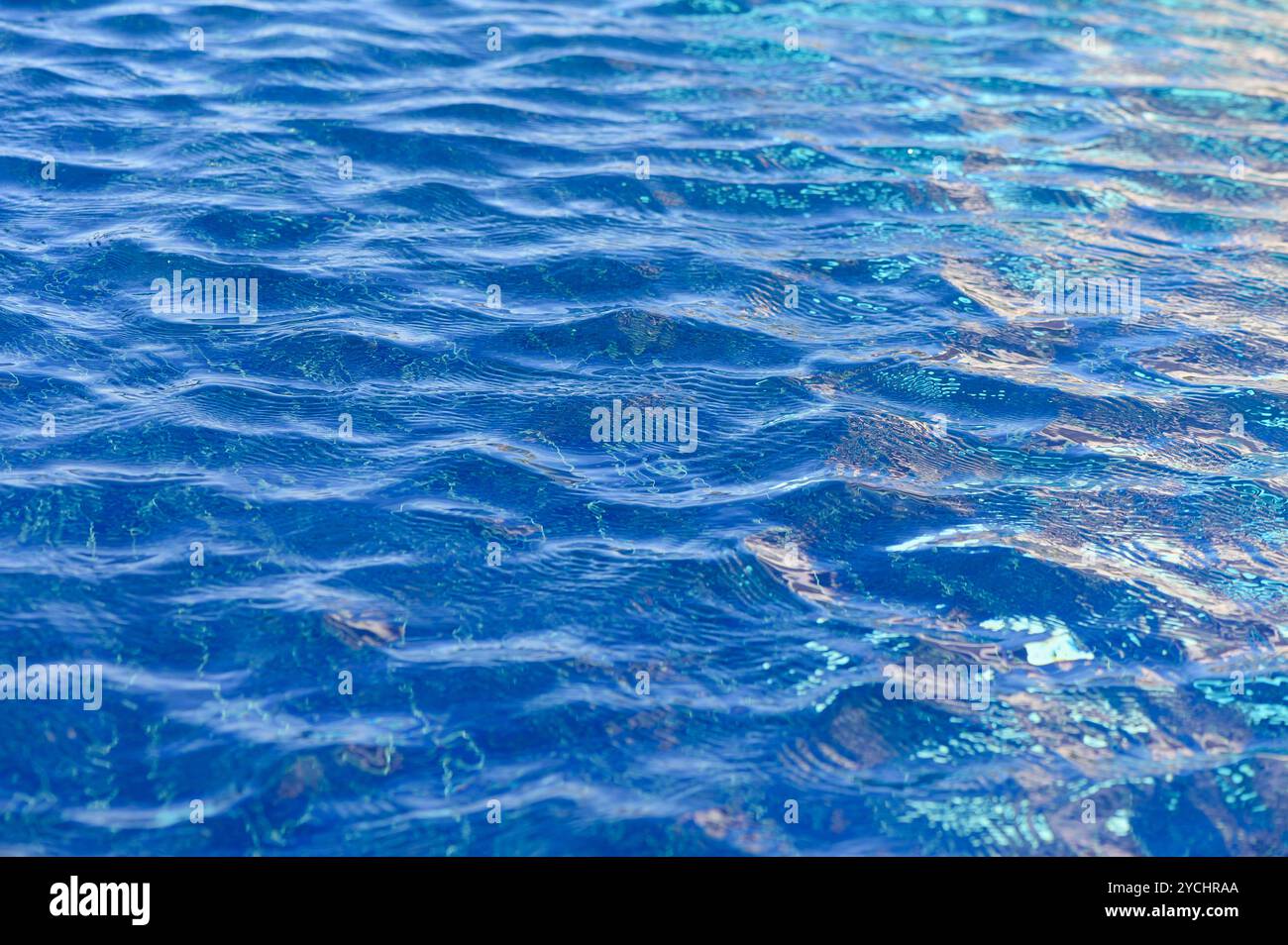 The tranquil surface of the water ripples gently, mirroring the ...