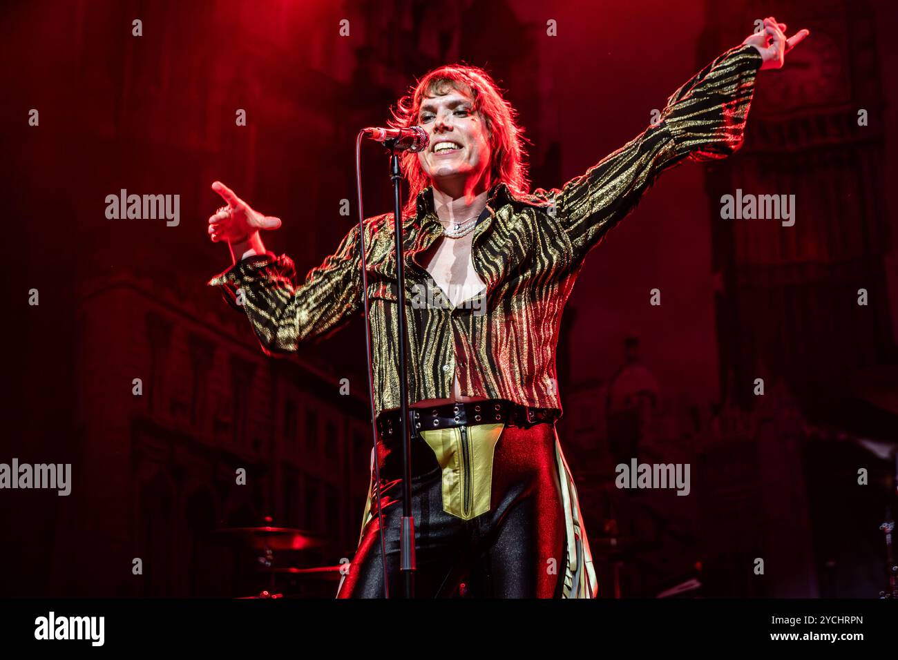 Milan Italy- 21th oct 2024. The British rock band THE STRUTS performs ...