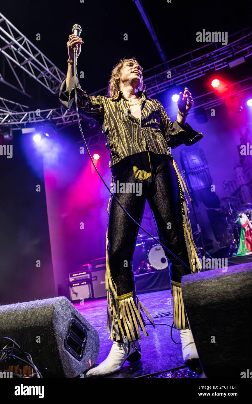Milan Italy- 21th oct 2024. The British rock band THE STRUTS performs ...