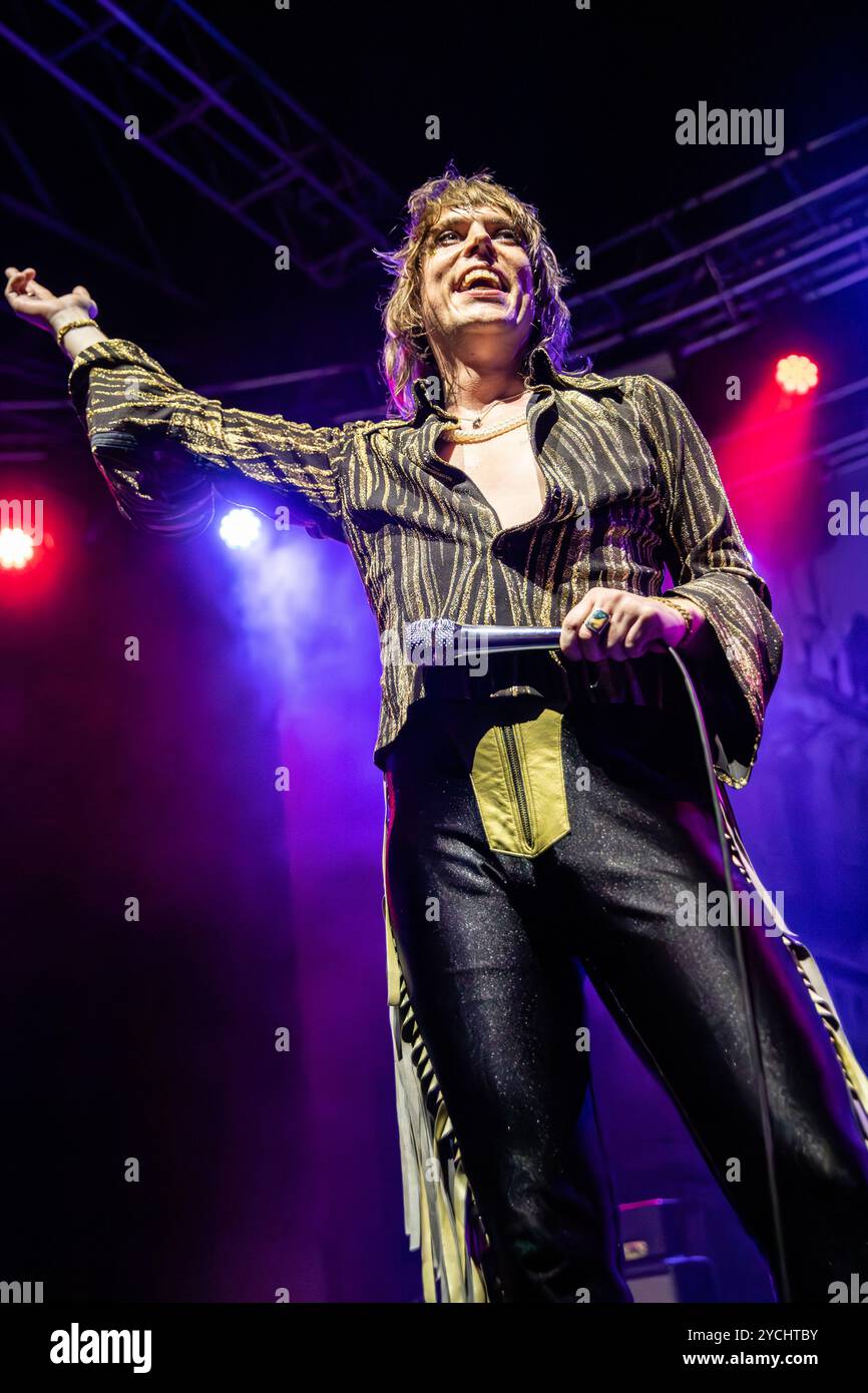 Milan Italy- 21th oct 2024. The British rock band THE STRUTS performs ...