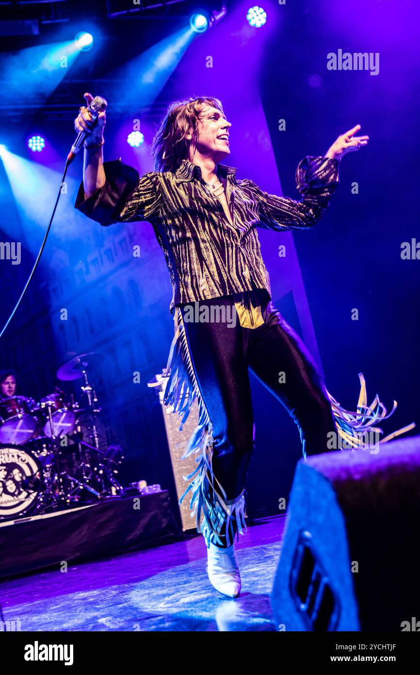 Milan Italy- 21th oct 2024. The British rock band THE STRUTS performs ...