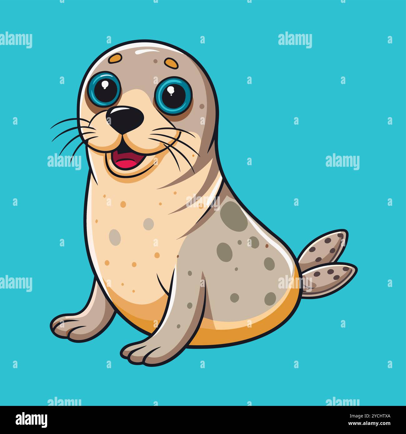 Pinniped clipart hi-res stock photography and images - Alamy