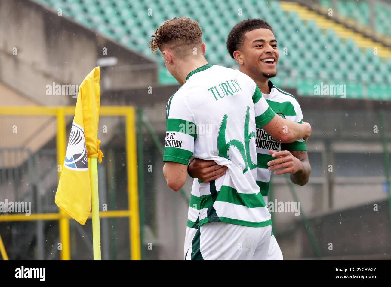 Caravaggio, Italy, 23rd October 2024. Francis Turley of Celtic ...