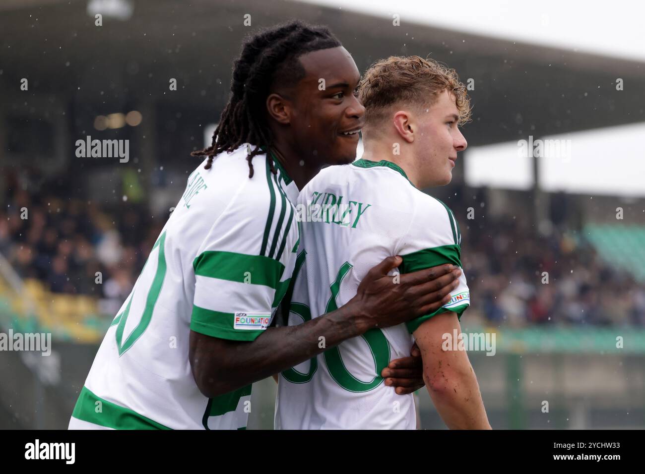 Caravaggio, Italy, 23rd October 2024. Francis Turley of Celtic ...