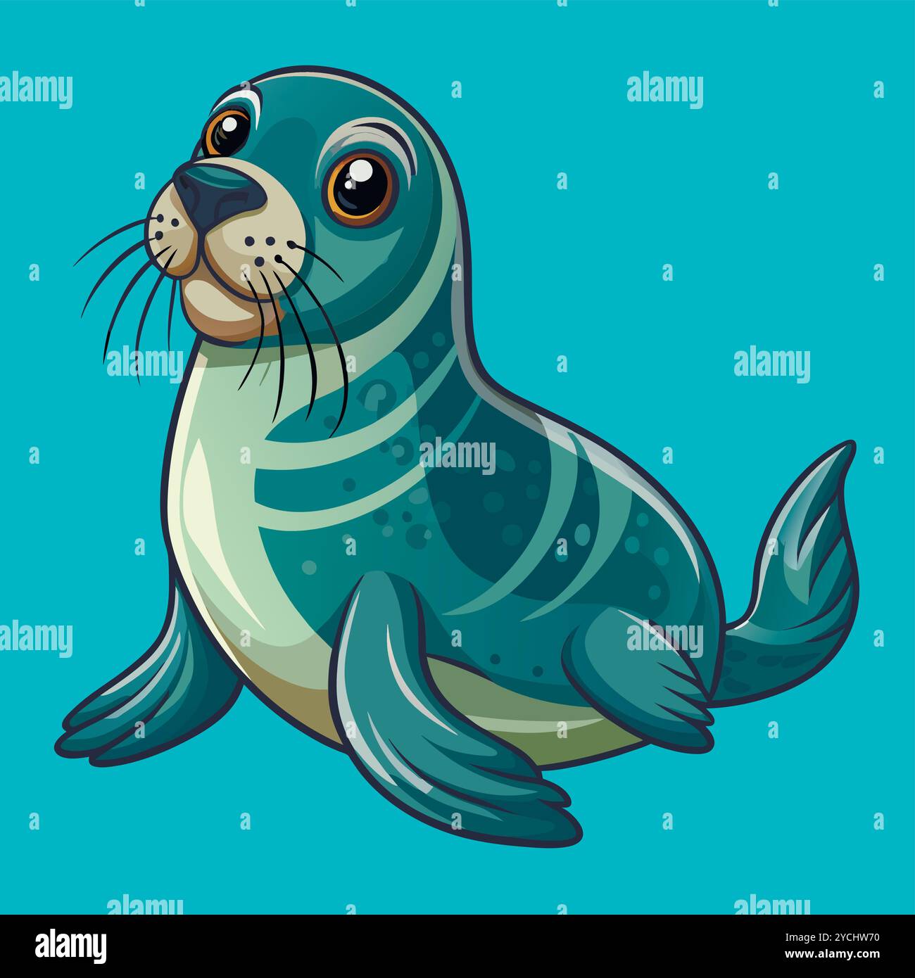 Pinniped clipart hi-res stock photography and images - Alamy