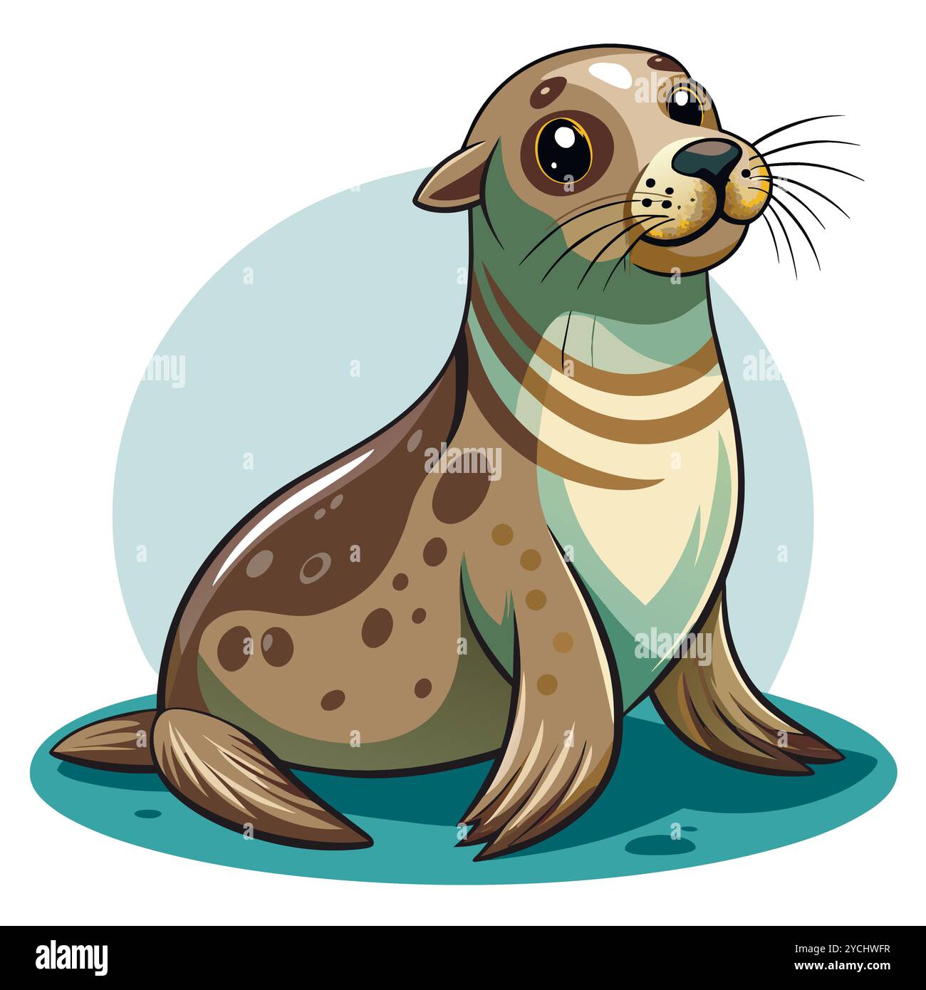 Pinniped clipart hi-res stock photography and images - Alamy