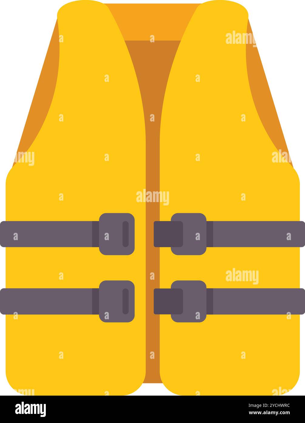 Yellow life jacket Stock Vector Images - Alamy