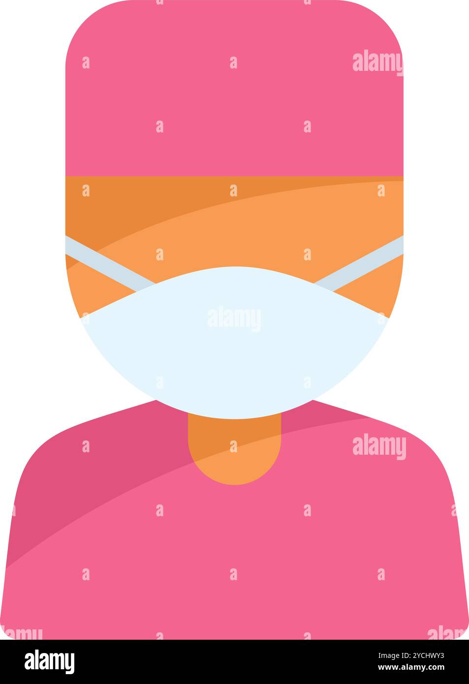 Patient wearing medical cap Stock Vector Images - Alamy
