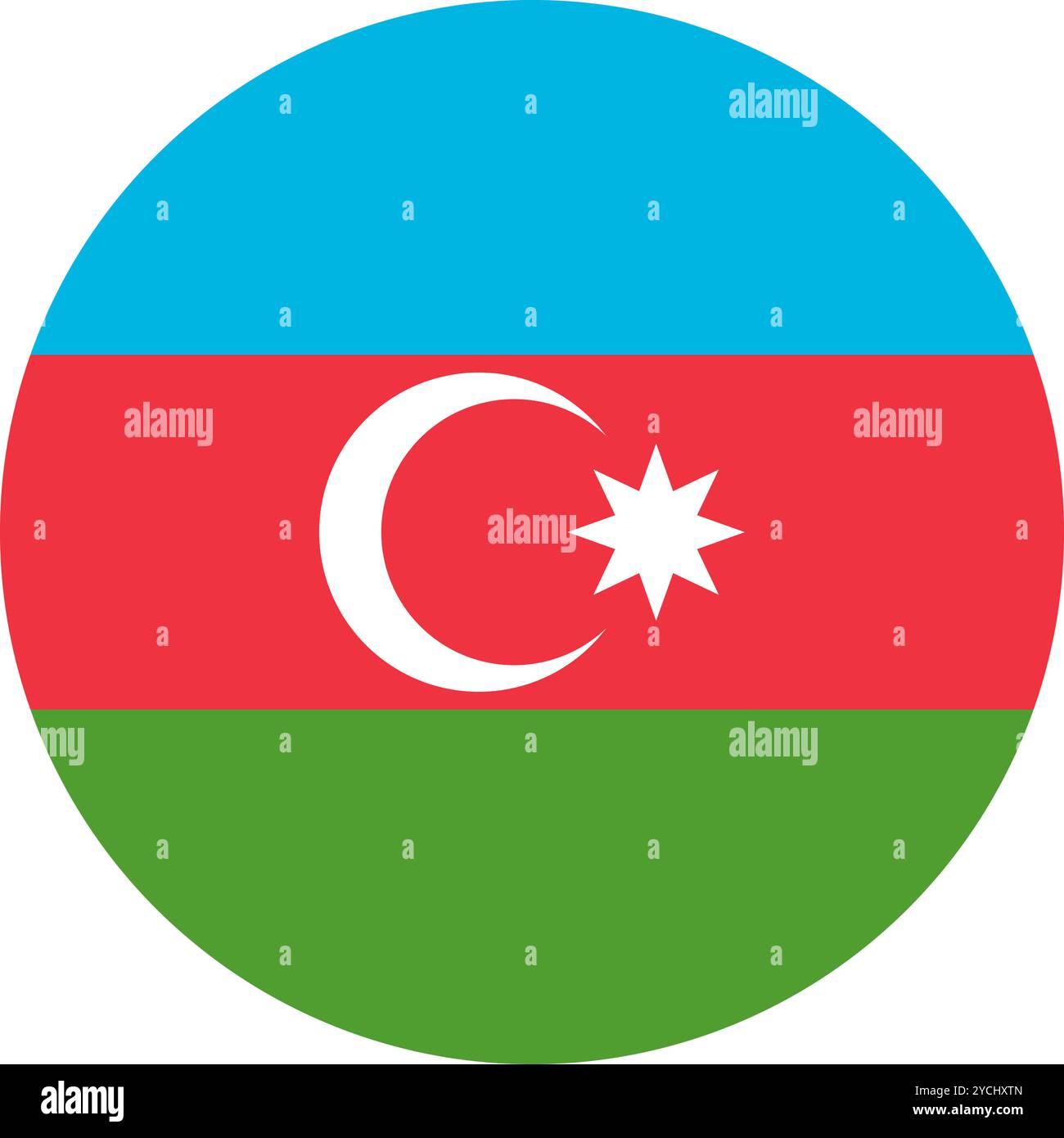 Azerbaijan official flag Stock Vector Images - Alamy