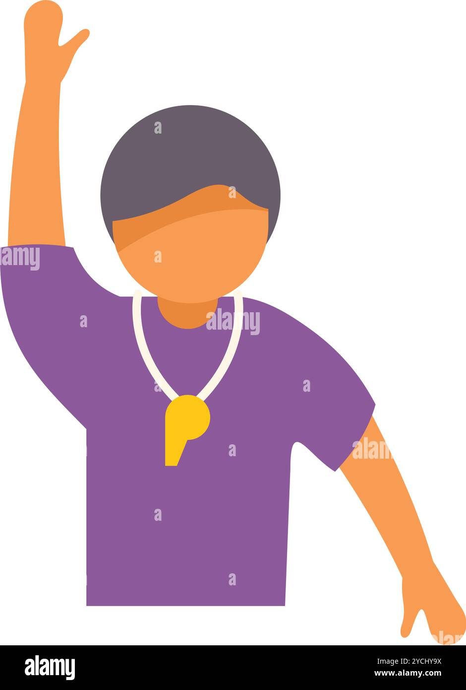 Referee hand signal Cut Out Stock Images & Pictures - Alamy