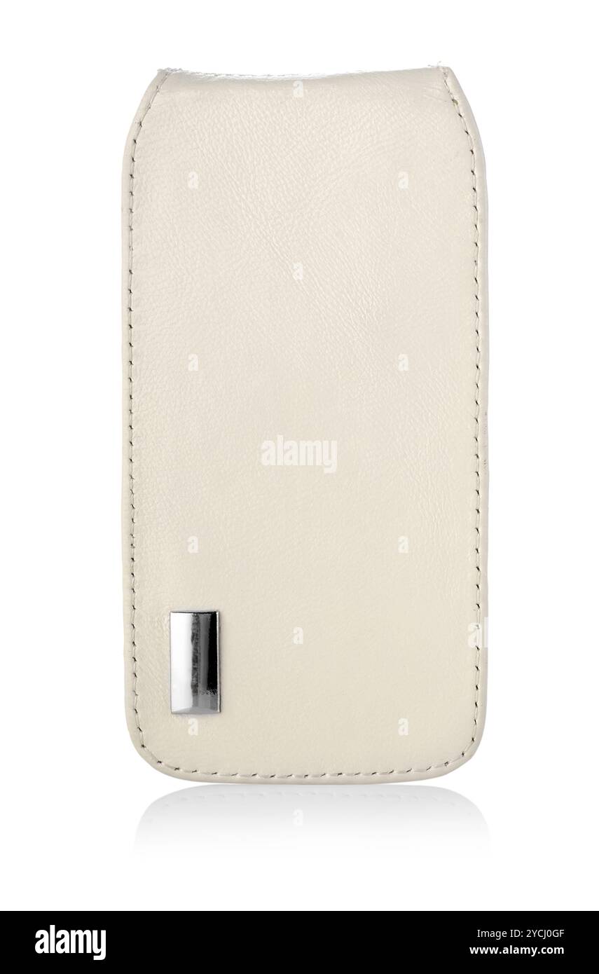 Beige case for mobile phone Stock Photo - Alamy