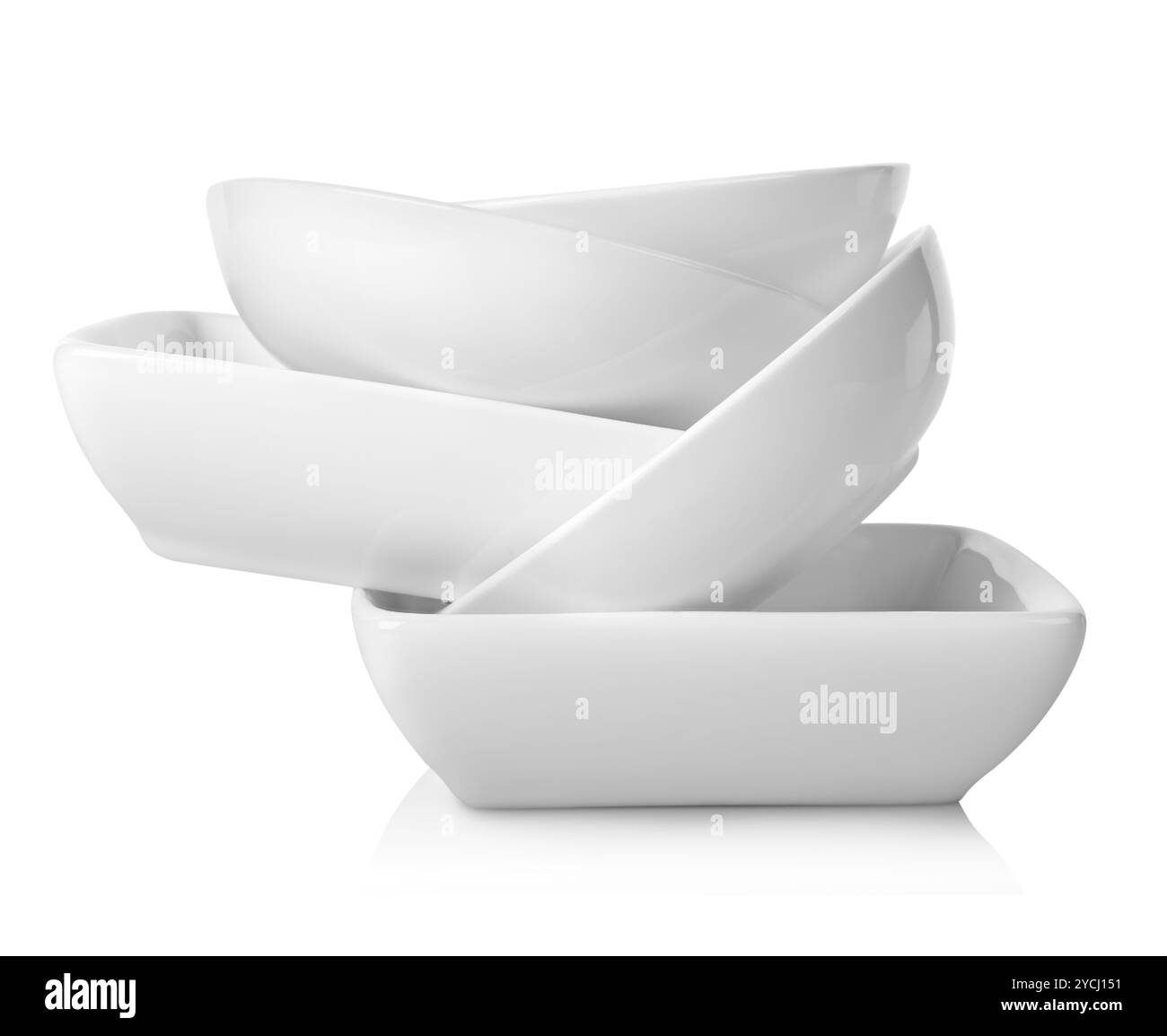 Empty bowl isolated on Black and White Stock Photos & Images - Alamy