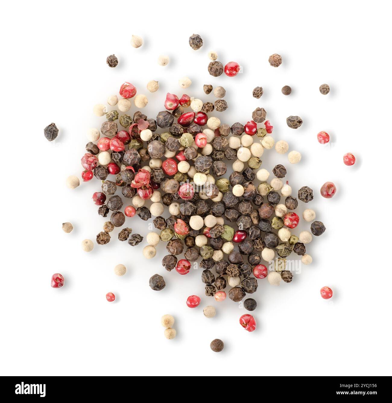Spices of red and black pepper Stock Photo - Alamy