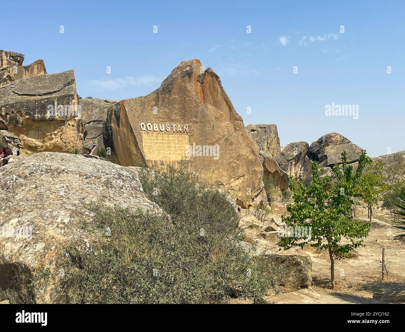 Gobustan Rock Art, Gobustan, Azerbaijan Stock Photo - Alamy