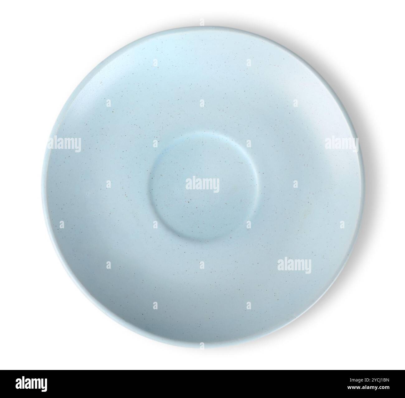 Blue background plate Cut Out Stock Images & Pictures - Alamy