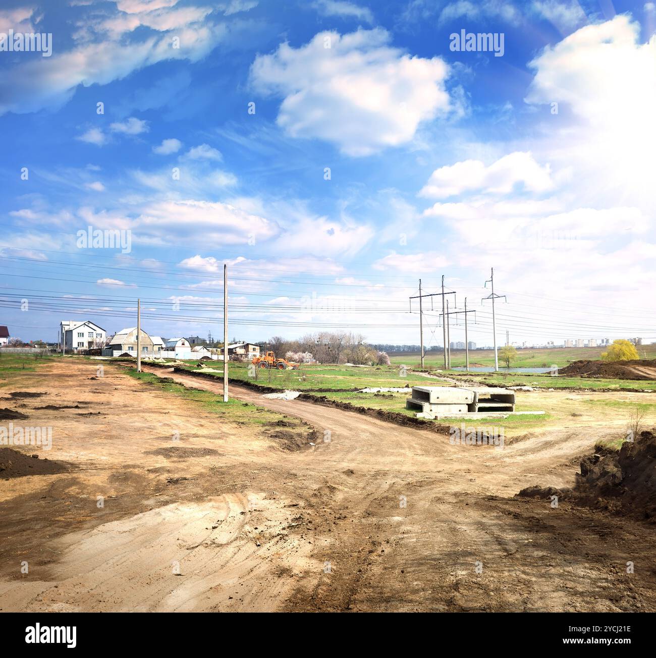 Construction equipment light hi-res stock photography and images - Alamy