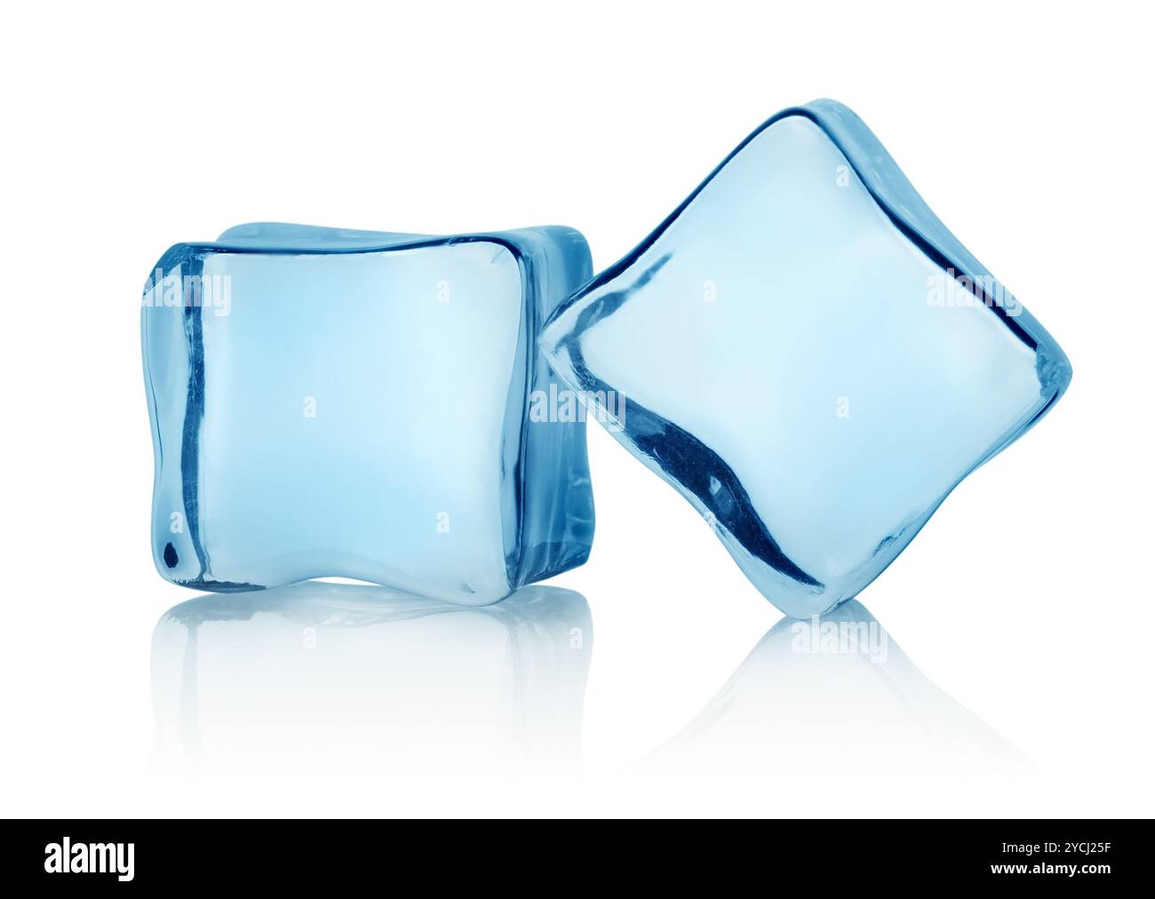 Two ice cubes Stock Photo - Alamy