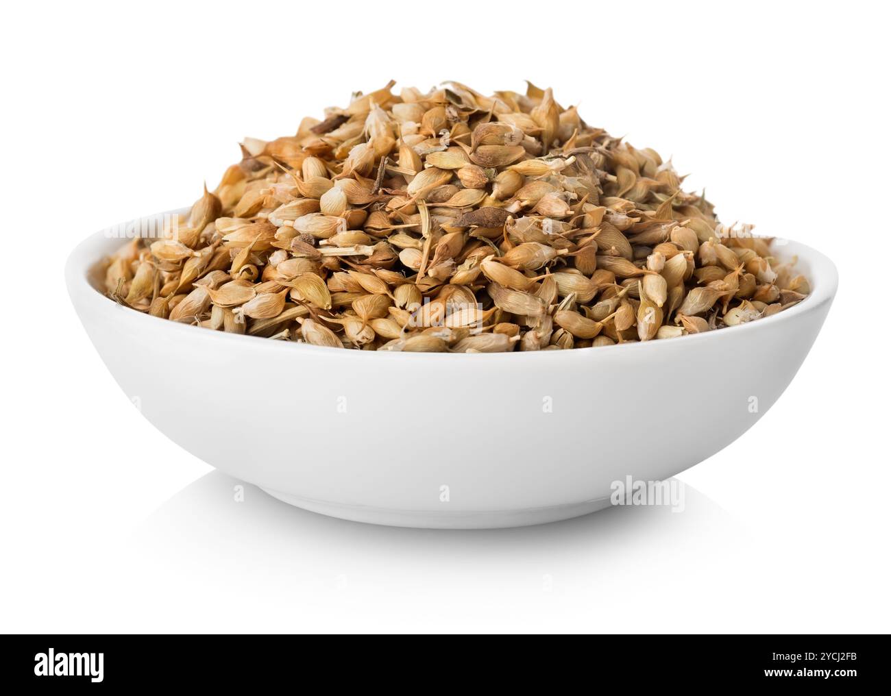 Utsho suneli in plate isolated on white background Stock Photo - Alamy