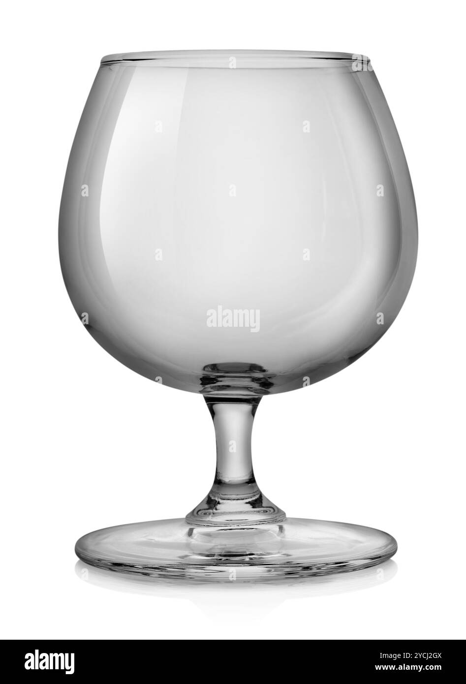 Brandy glass isolated Stock Photo - Alamy