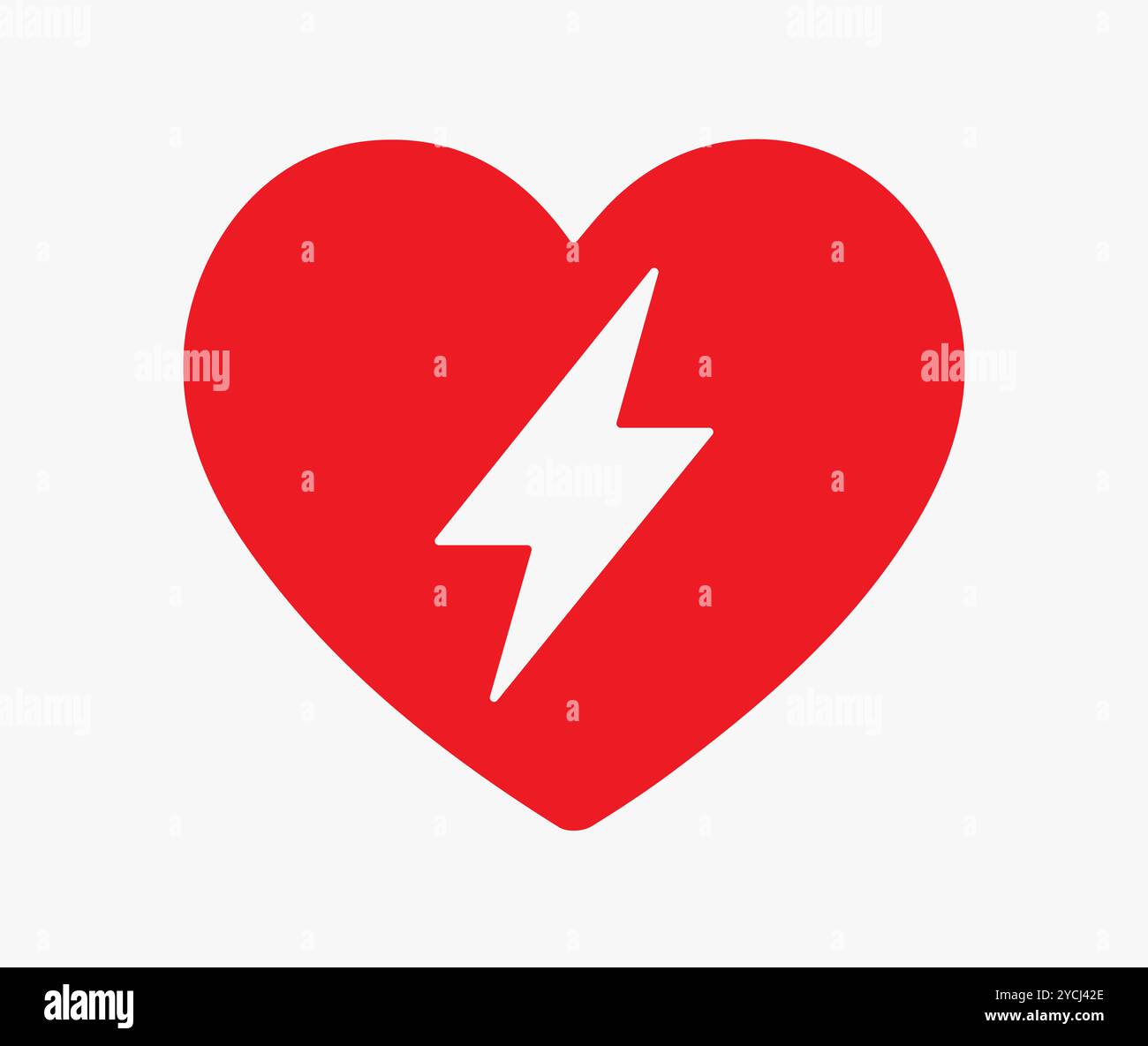 AED emergency defibrillator icon sign symbol. First aid Automated ...