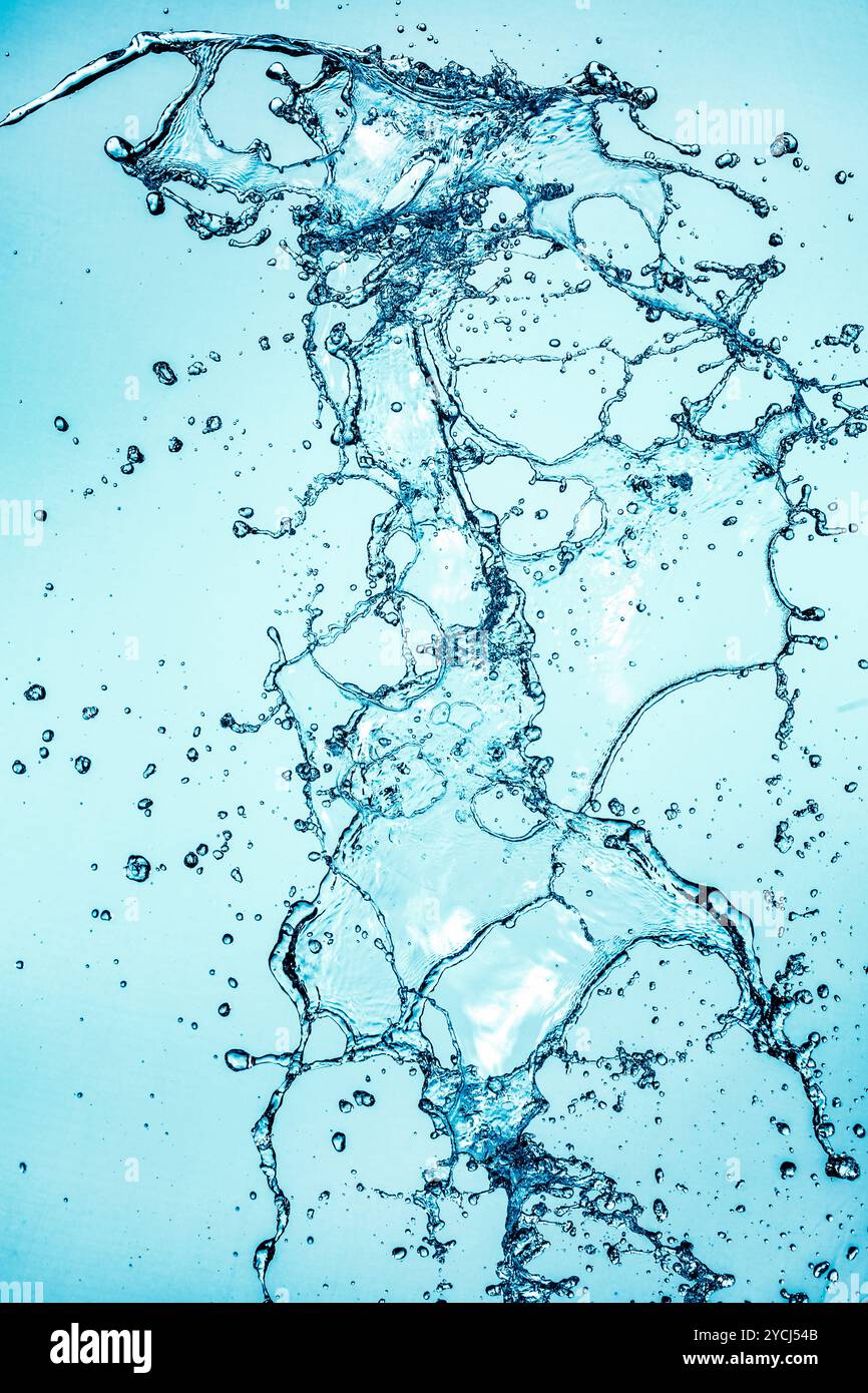 Water splash background Stock Photo - Alamy