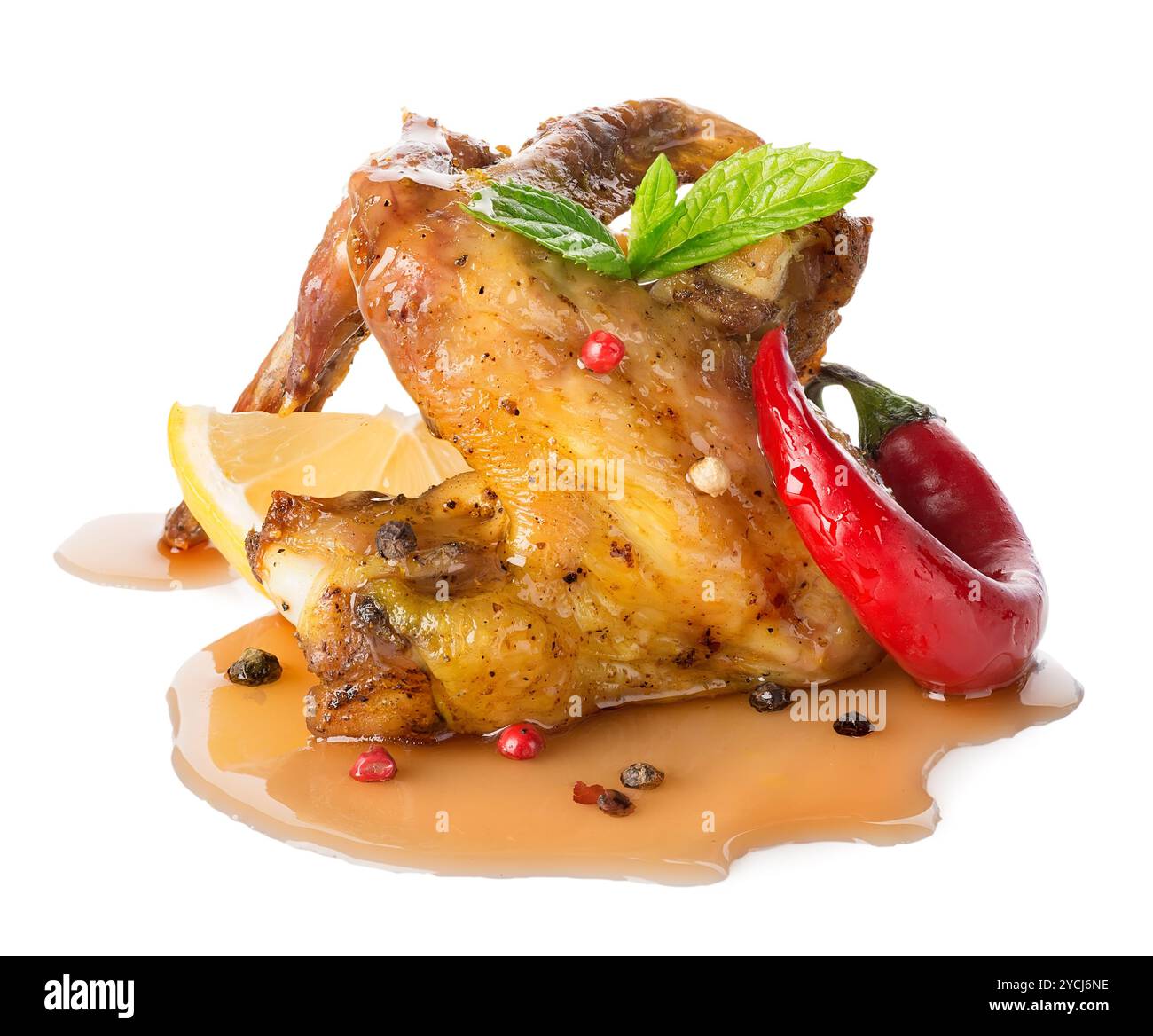 Chicken wings restaurant hi-res stock photography and images - Alamy