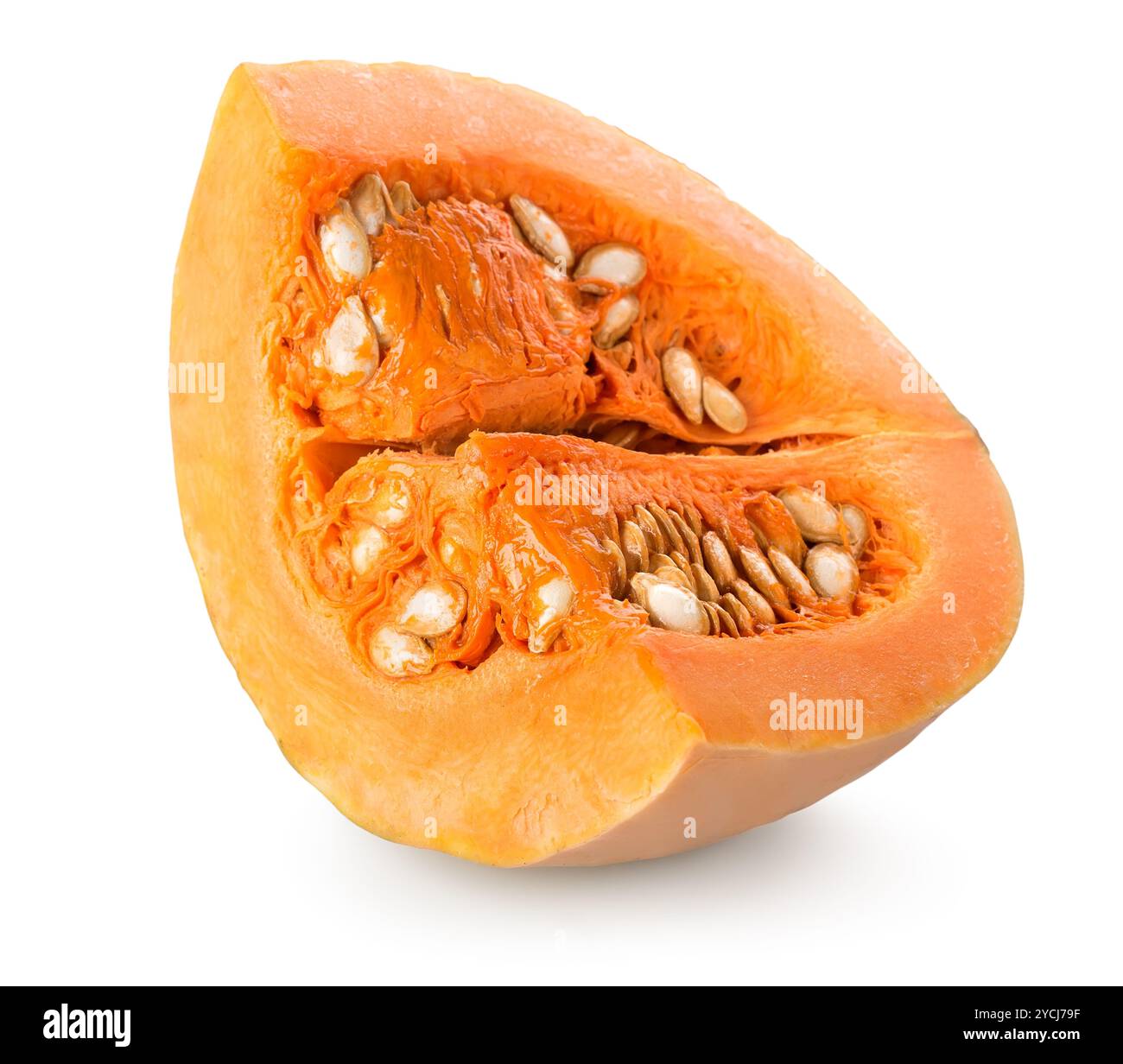 Pumpkin with seeds Stock Photo - Alamy