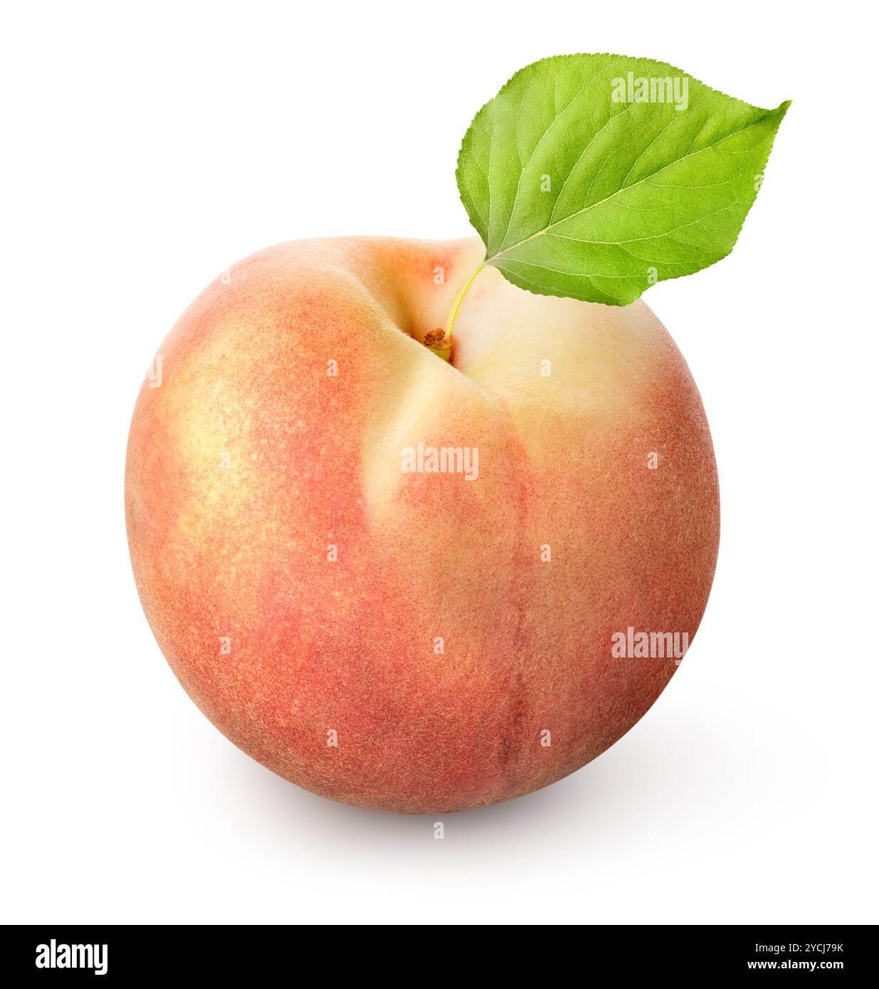 Peach one sweet fruits Cut Out Stock Images & Pictures - Alamy