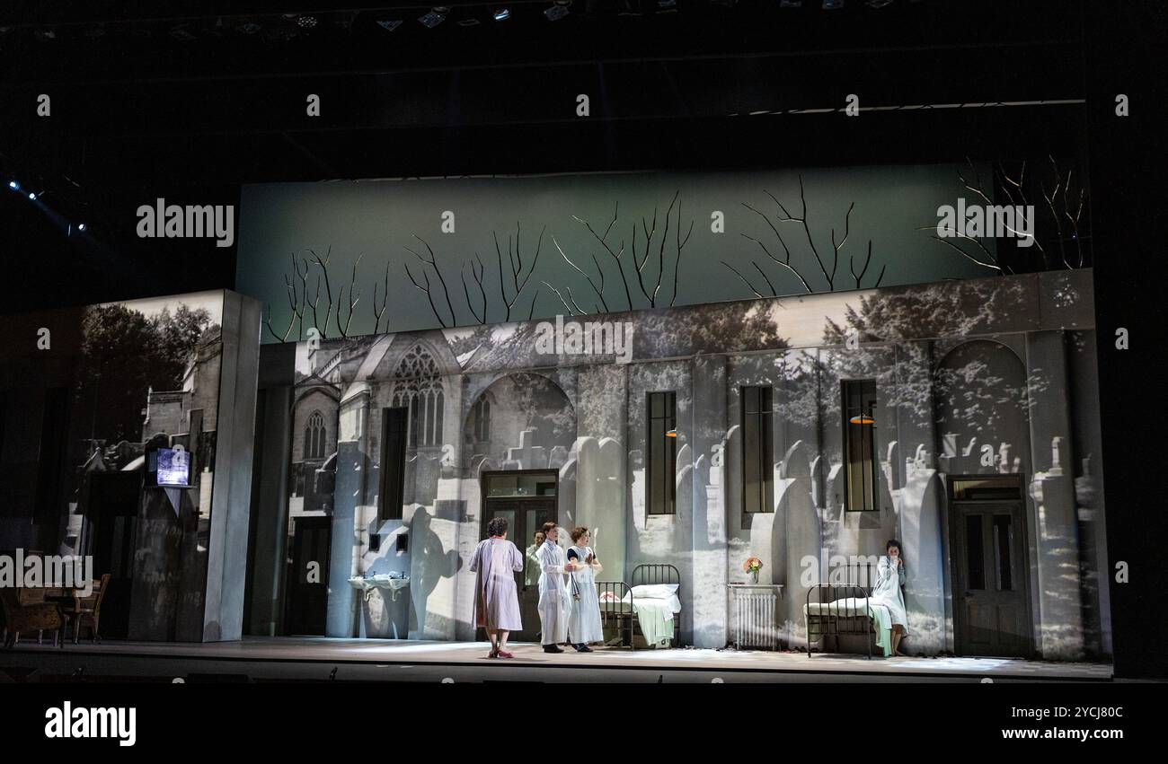 centre: Jerry Louth (Miles - swinging incense), Victoria Nekhaenko ...