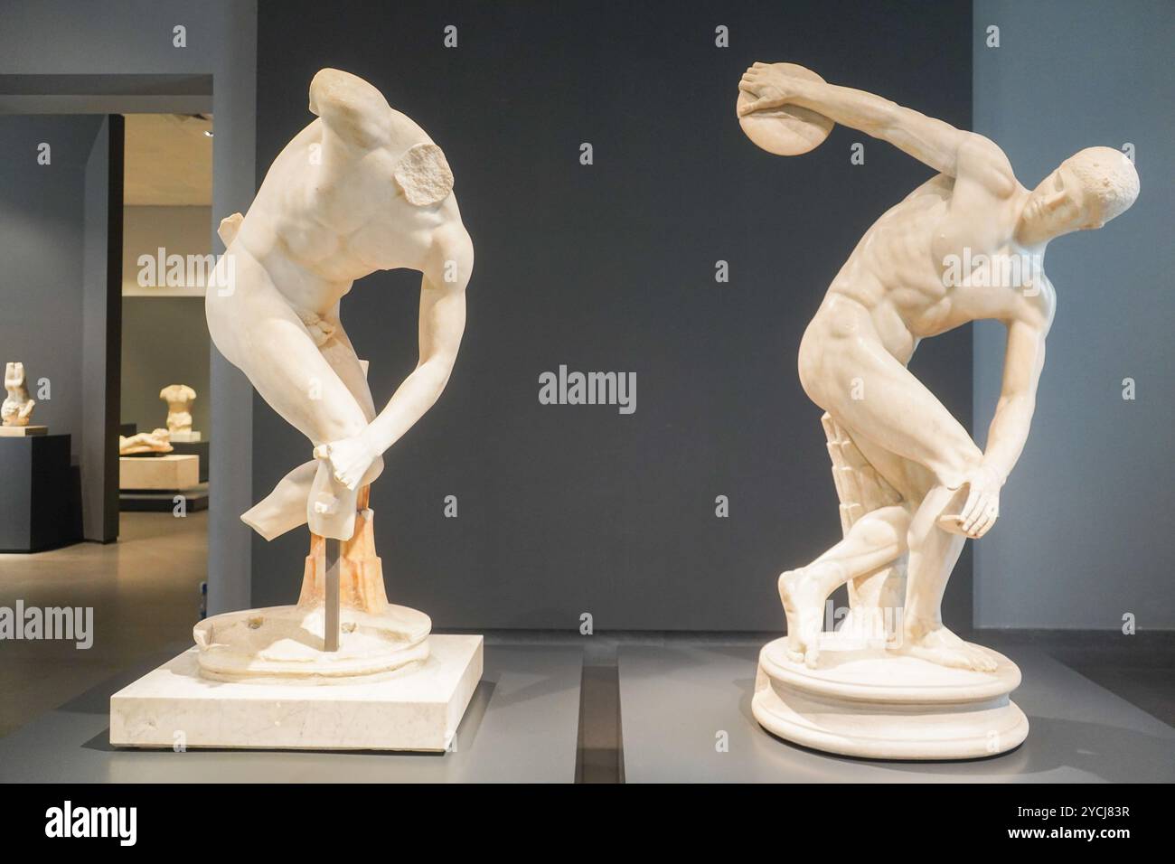 Lancelotti Discobolus, National Roman Museum, Palazzo Massimo, Rome ...