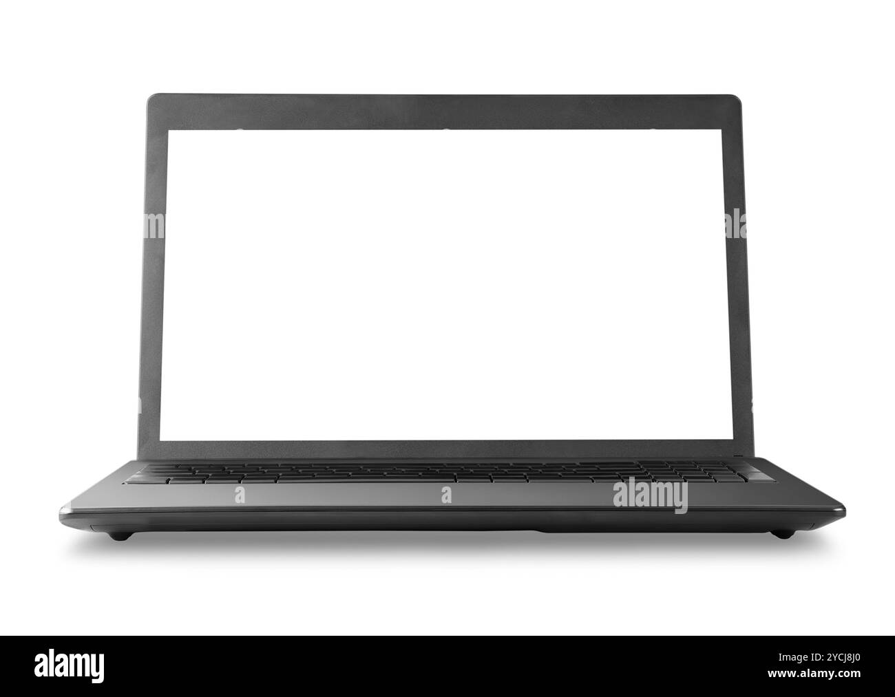 Laptop isolated front hi-res stock photography and images - Alamy