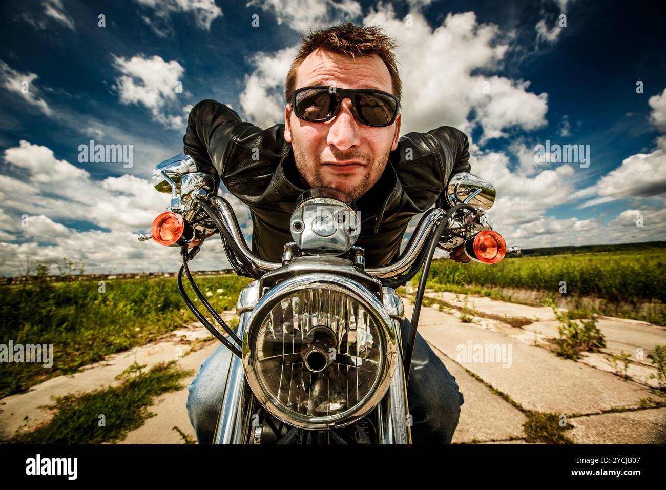 Funny bike racing hi-res stock photography and images - Alamy